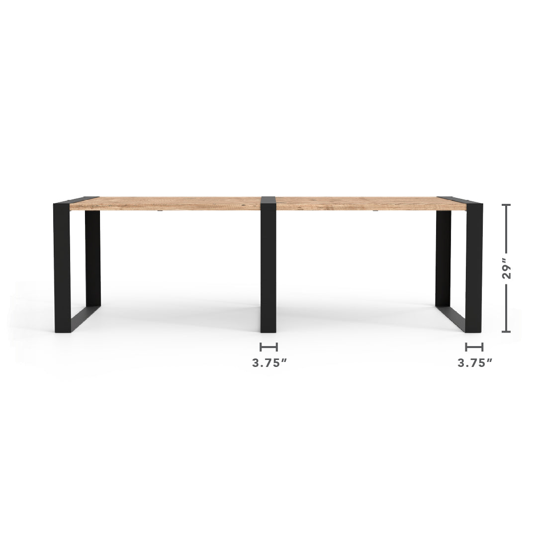 Modern Muskoka Extended Dining Table Kit | Toja Grid | Toja Grid Dealer ...