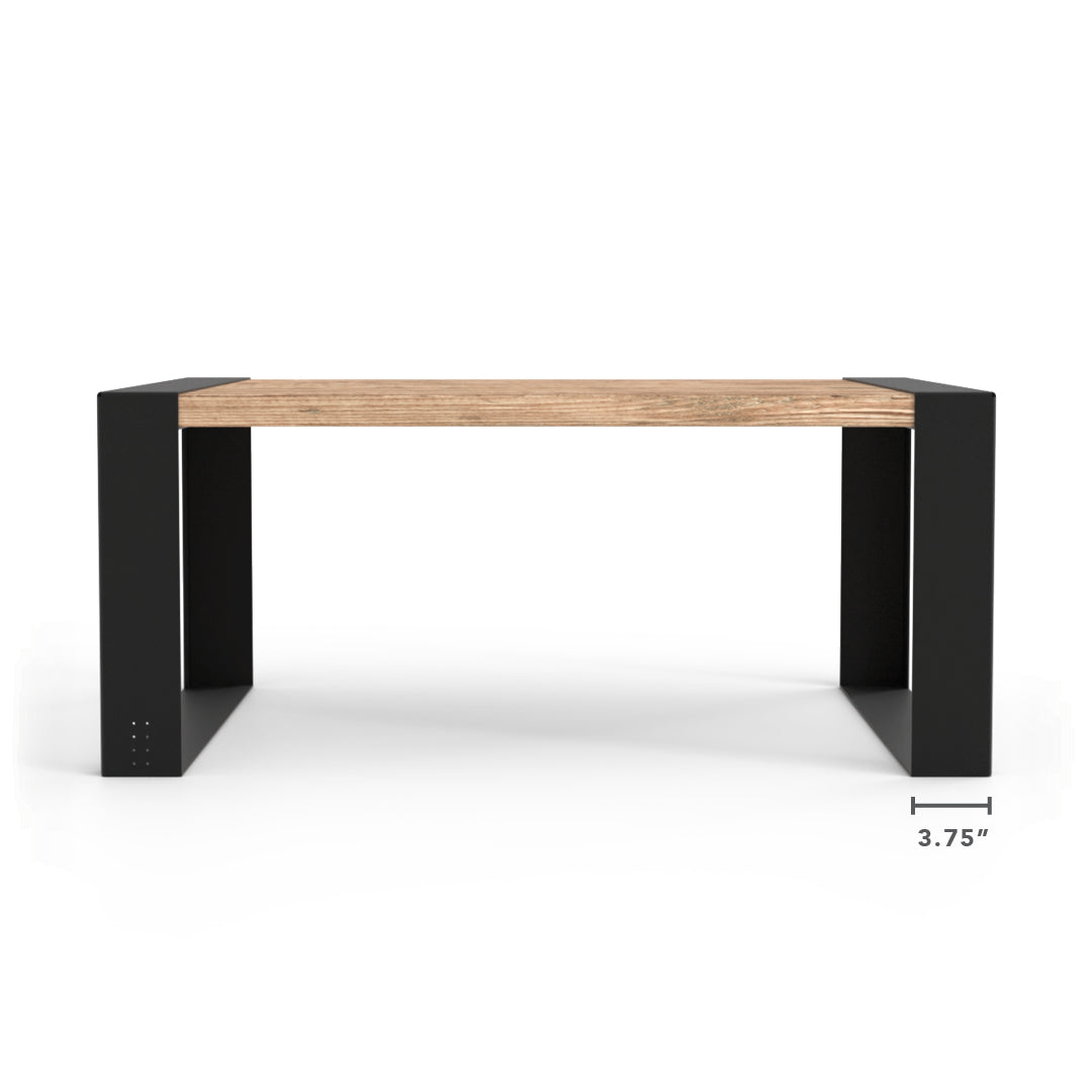 Modern Muskoka Coffee Table Kit for 2x6 Wood Posts |Toja Grid | Toja ...