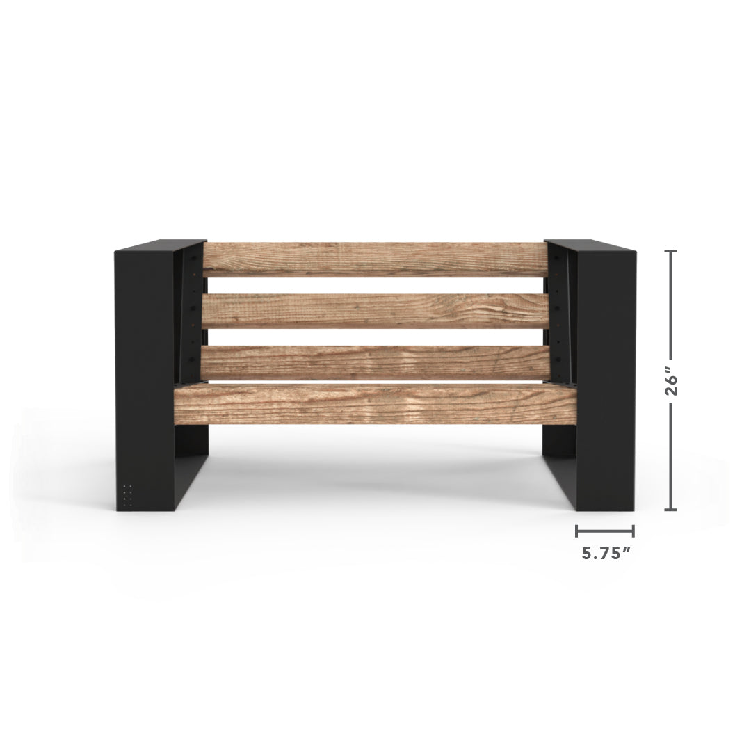 Modern Muskoka Chair/Loveseat Kit | Toja Grid | Toja Grid Dealer Portal ...